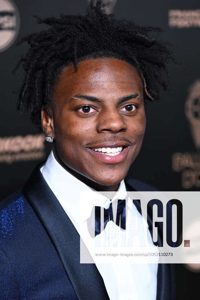 Darren Jason Watkins Jr aka IShowSpeed attends the Ballon d Or Ceremony ...