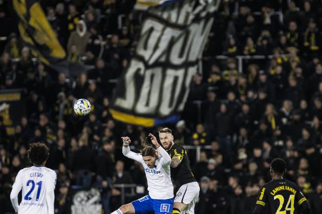 IFK Norrköpings Arnor Traustason and AIKs Mouhamed Lamine Fanne Dabo ...