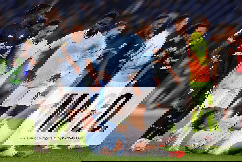 Rome, Italy 4.11.2024 : Luca Pellegrini of Lazio, Boulaye Dia of Lazio during Italian football