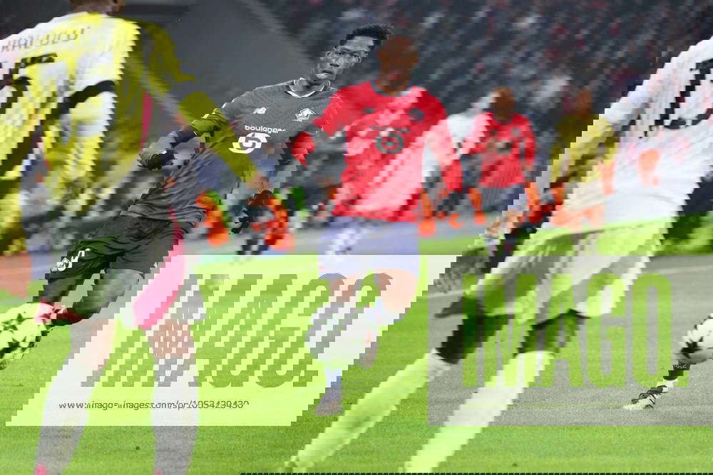 Jonathan DAVID lors du match LOSC Lille vs Juventus FC, Ligue des ...