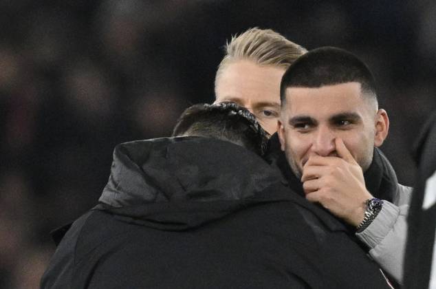 Final cheers, joy, happiness, jubilation with Deniz Undav VfB Stuttgart ...