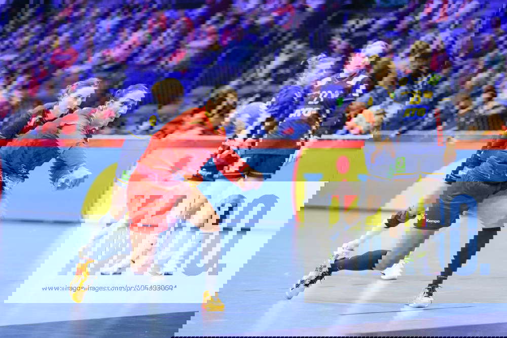 Women handball game between Sweden vs Romania 23 - 25 - Women s EHF ...