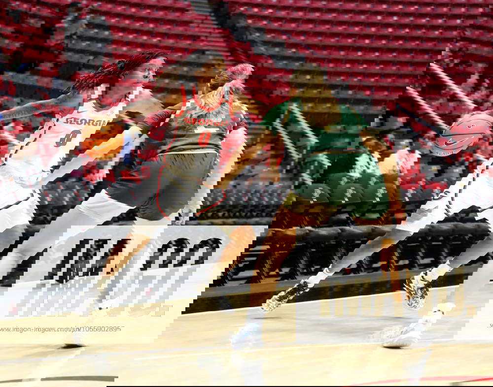 Colorado State Rams guard Brooke Carlson 2 defends against Georgia ...