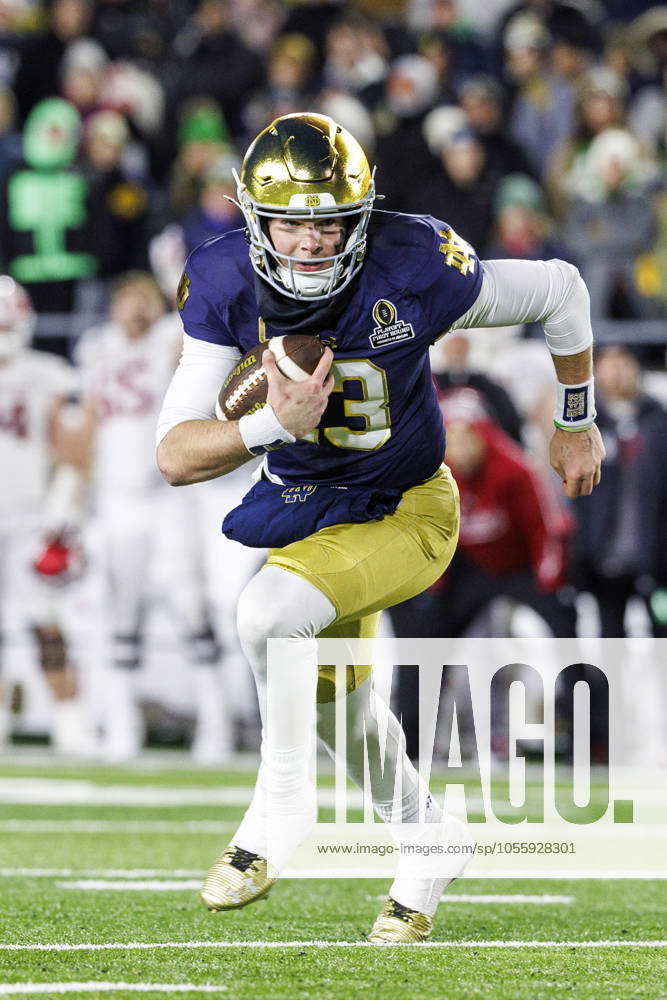 NCAA, College League, USA Football 2024: College Football Playoff First Round Indiana vs Notre Dame