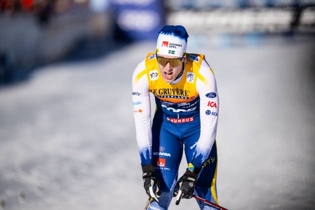241231 Emil Danielsson of Sweden after competing the men s 20 km ...