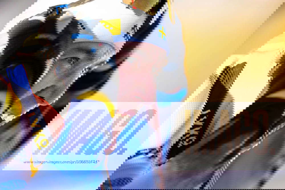 241231 Emil Danielsson of Sweden after competing the men s 20 km ...