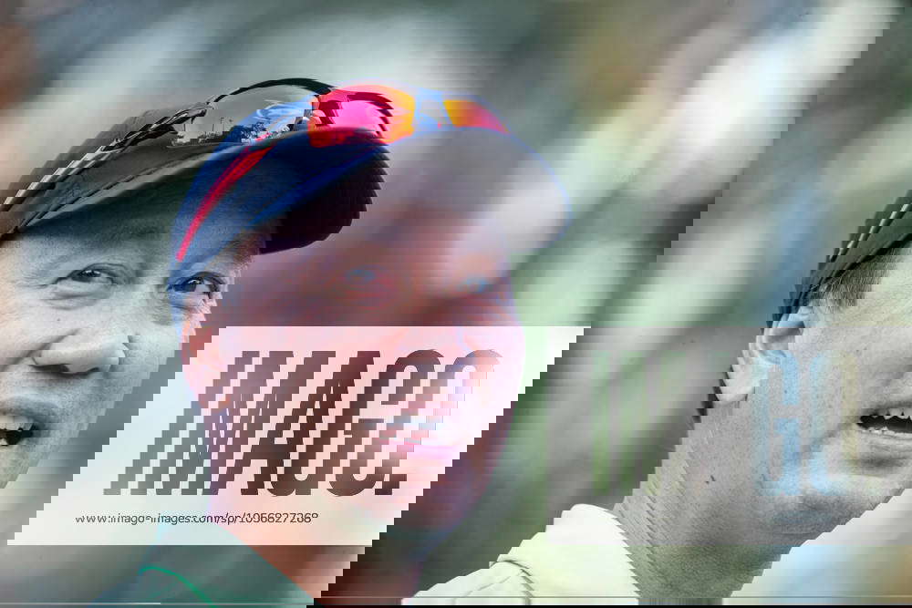 US former professional tennis player Michael Chang attend kids clinic ...