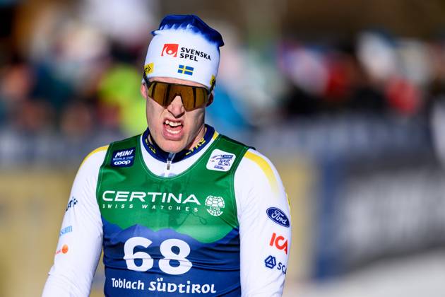 241231 Emil Danielsson of Sweden after competing the men s 20 km ...