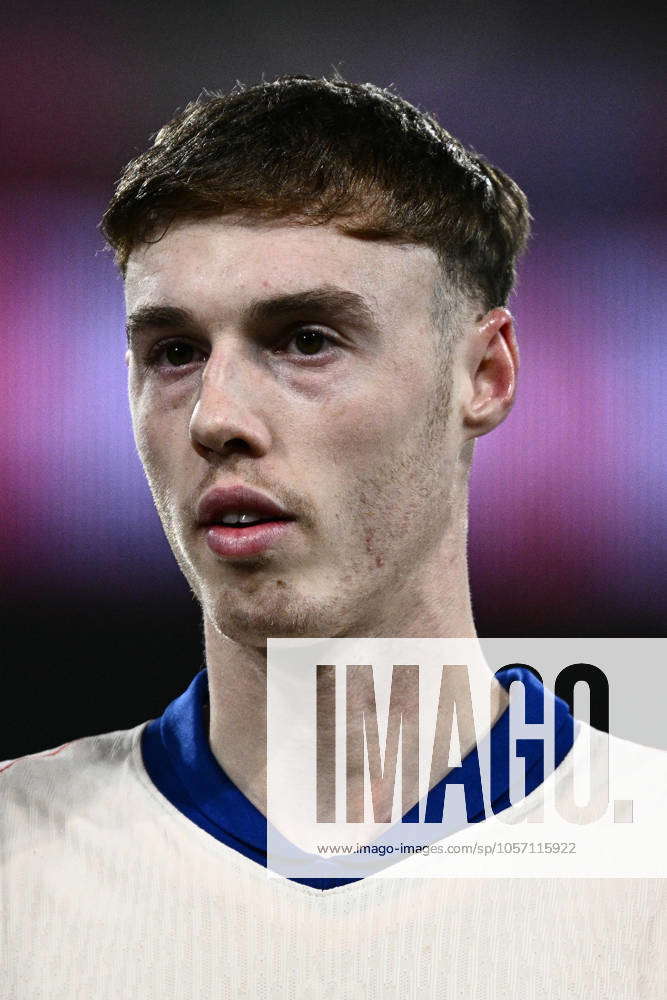 LONDON, ENGLAND - JANUARY 4: Cole Palmer looks on, headshot during the ...