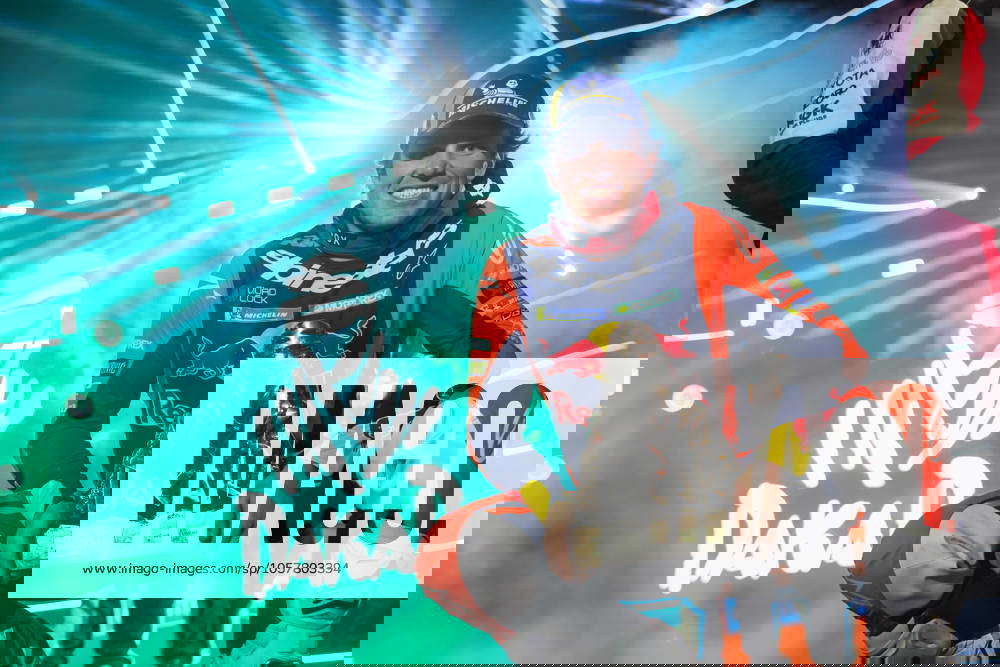 DAKAR 2025 - CEREMONY AND FINISH PODIUM SANDERS Daniel, KTM, Red Bull ...