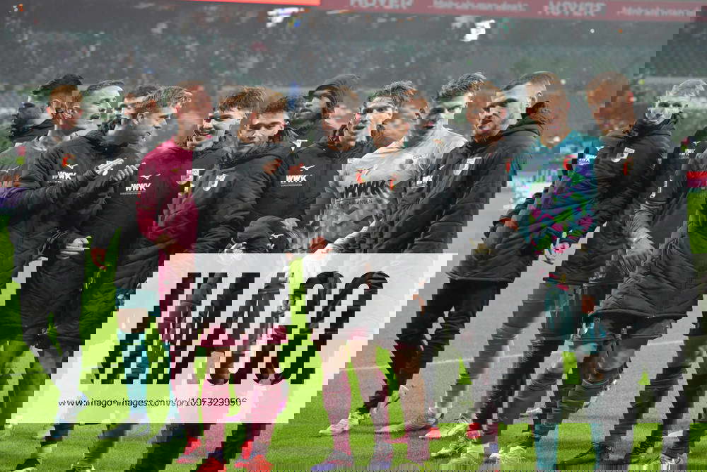 The players with the fans, SV Werder Bremen FC Augsburg, Football ...