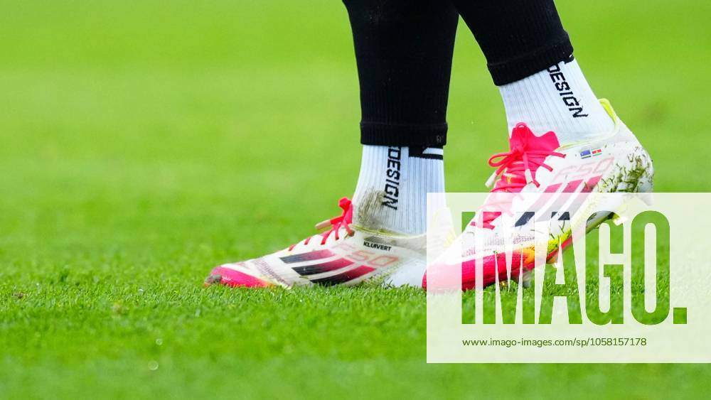 The Adidas boots of Justin Kluivert of Bournemouth AFC Bournemouth v ...