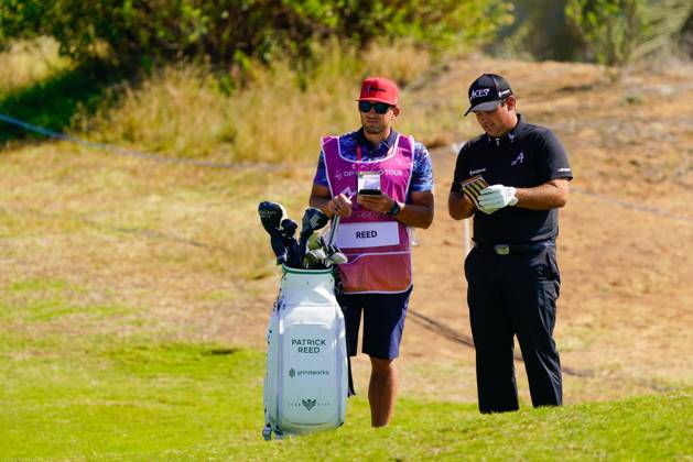 Ras Al Khaimah Championship 2025 Patrick Reed (USA) on the 2nd fairway ...