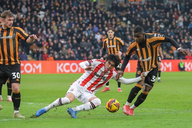 Hull City v Stoke City Sky Bet Championship during the Sky Bet ...