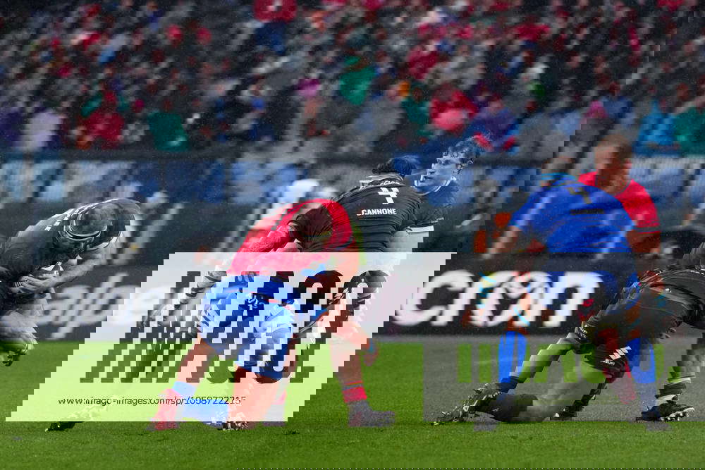 Rome, Italy: Simone Ferrari of Italy and Henry Thomas of Wales seen in ...