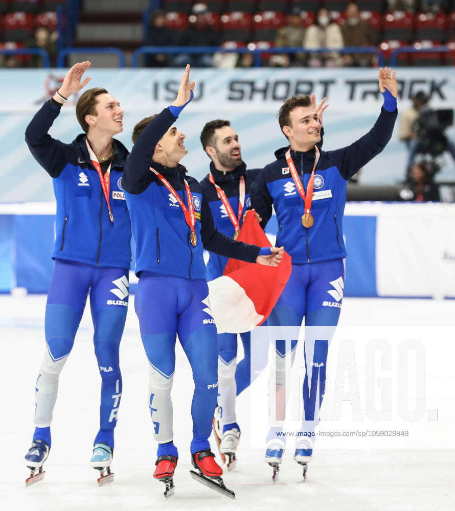 February 16, 2025, Assago, Lombardy, Italy: ANTONIOLI Mattia, NADALINI ...