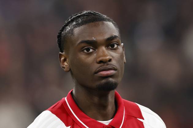 AMSTERDAM - Jorthy Mokio of Ajax during the Europa League playoff match ...