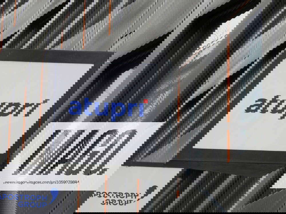 Aarau Switzerland Image Advertising sign Atupri health insurance ...