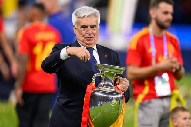 140724 KAI SCHWOERER Pedro Rocha, President of the Royal Spanish ...