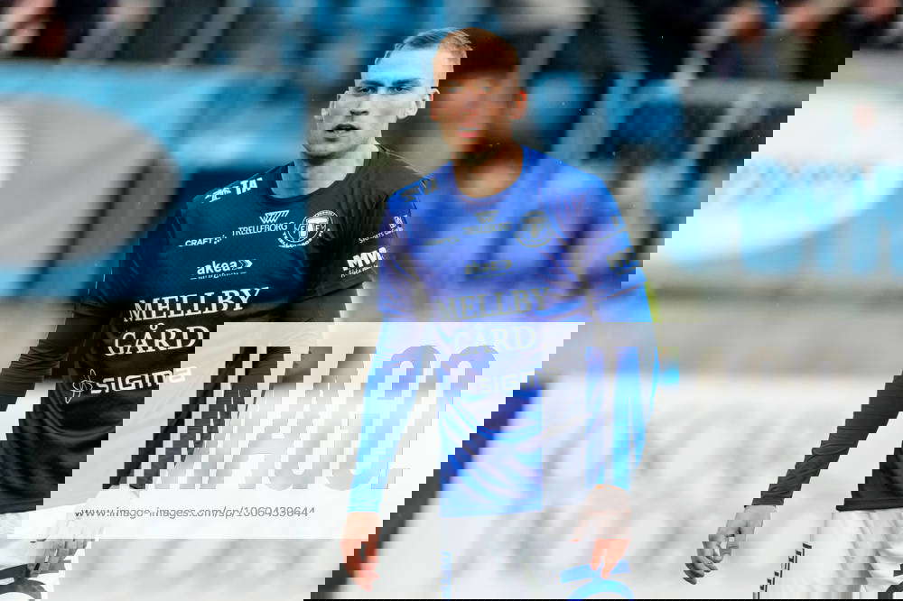 250330 Trelleborgs Filip Bohman during the Superettan football match ...