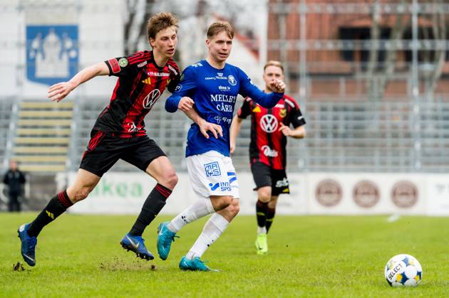 250330 Östersunds Albin Sporrong and Trelleborgs Viktor Christiansson ...
