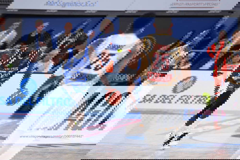 Maurice Ndour in action during the match Germani Brescia - Umana Rayer ...