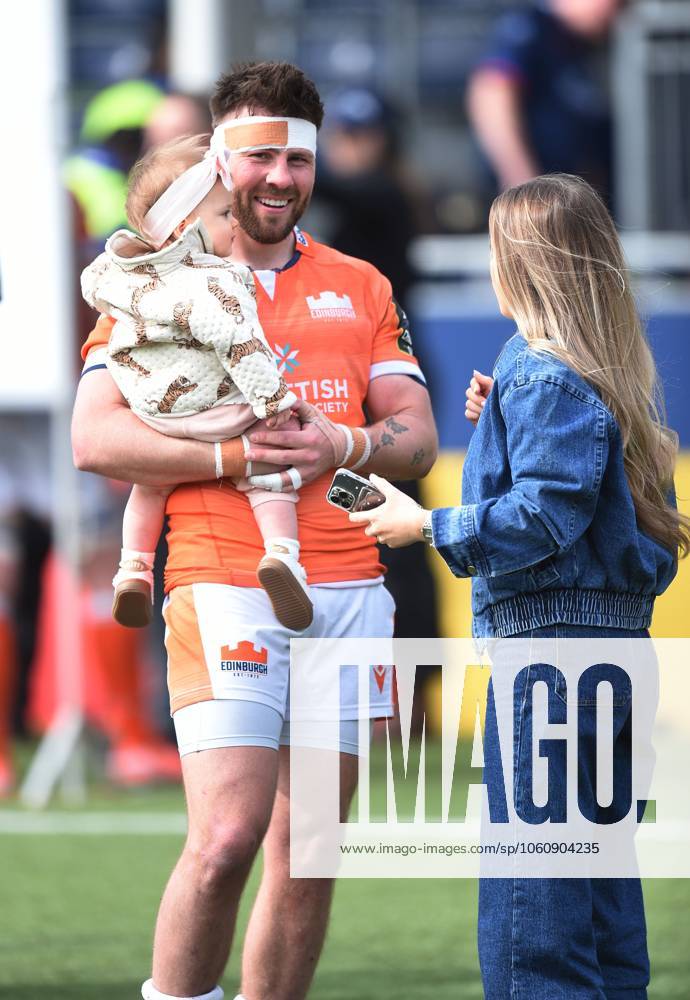 Ali Price - Edinburgh replacement at the end of the match. Edinburgh v ...