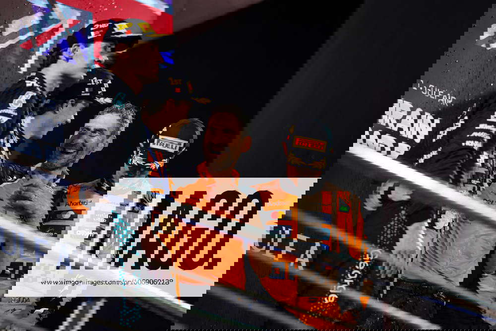 F1 - BAHRAIN GRAND PRIX 2025 Podium: RUSSELL George (gbr), Mercedes AMG ...