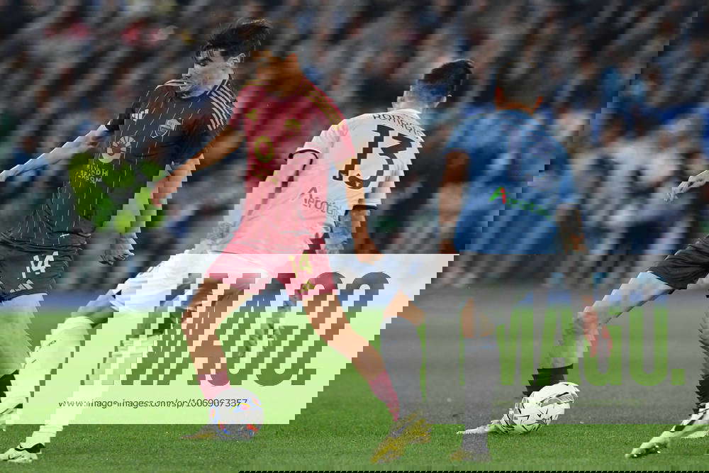 Soccer, Serie A match , Lazio v Roma Eldor Shomurodov of AS Roma ...