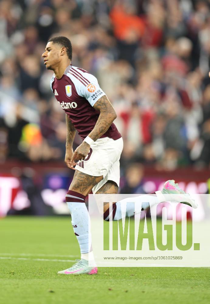Marcus Rashford of Aston Villa Aston Villa v Paris Saint-Germain, UEFA ...