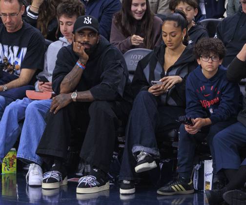 Inglewood, California, USA: Kyrie Irving 11 of the Dallas Mavericks and ...