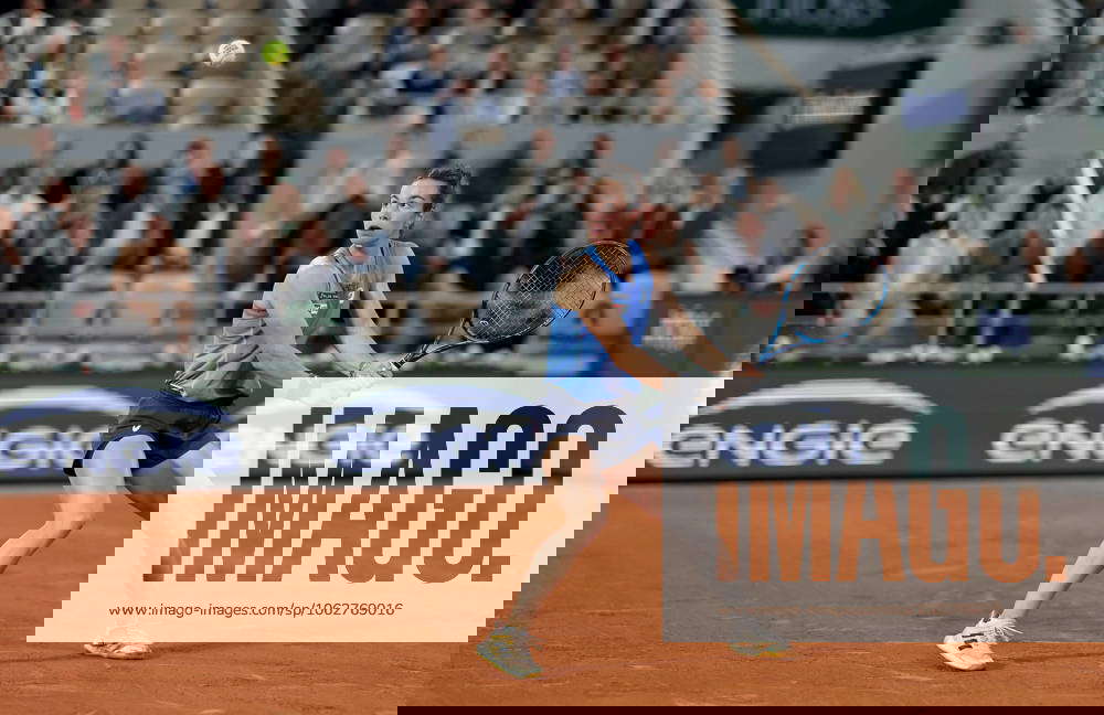 Lois Boisson of France in action French Open Tennis, Day Twelve, Tennis ...