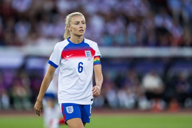 Leah Williamson of England during the UEFA Women s Euro Qualifier ...