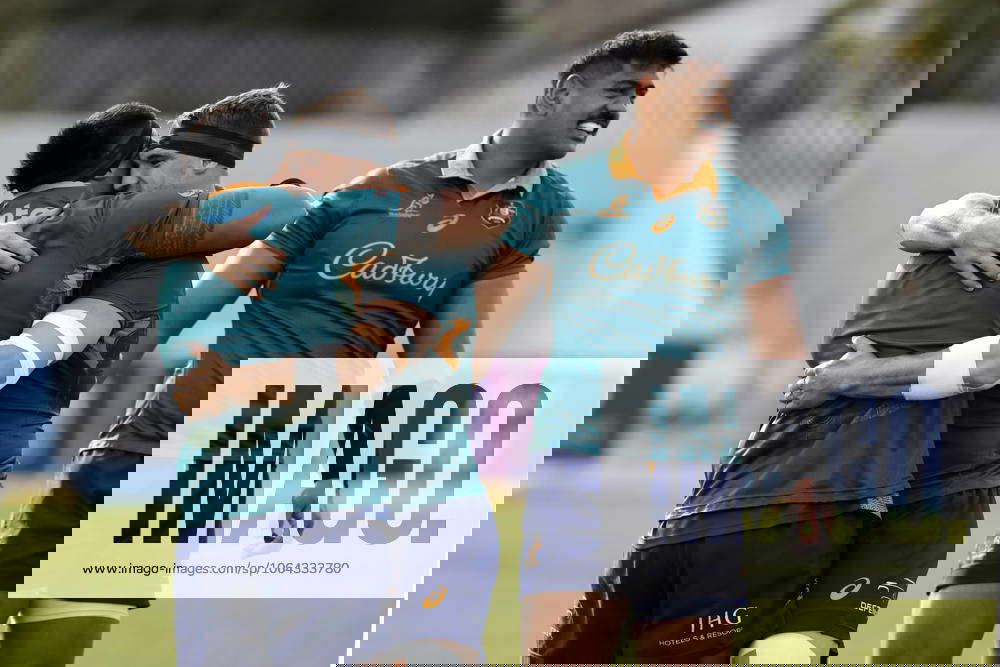 RUGBY WALLABIES TRAINING, Allan Alaalatoa of the Wallabies, Nick ...