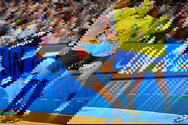 Handball, Womens World Cup, quarter-final Germany Brazil Lisa Antl ...