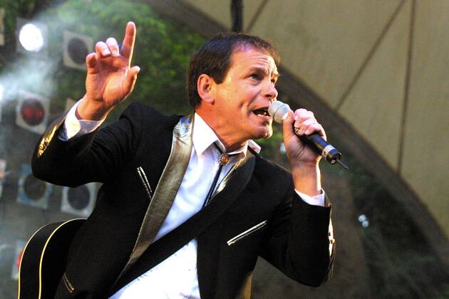 Sänger Dave Bartram - Berliner Oldie