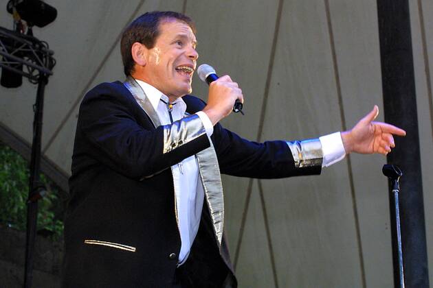 Sänger Dave Bartram - Berliner Oldie