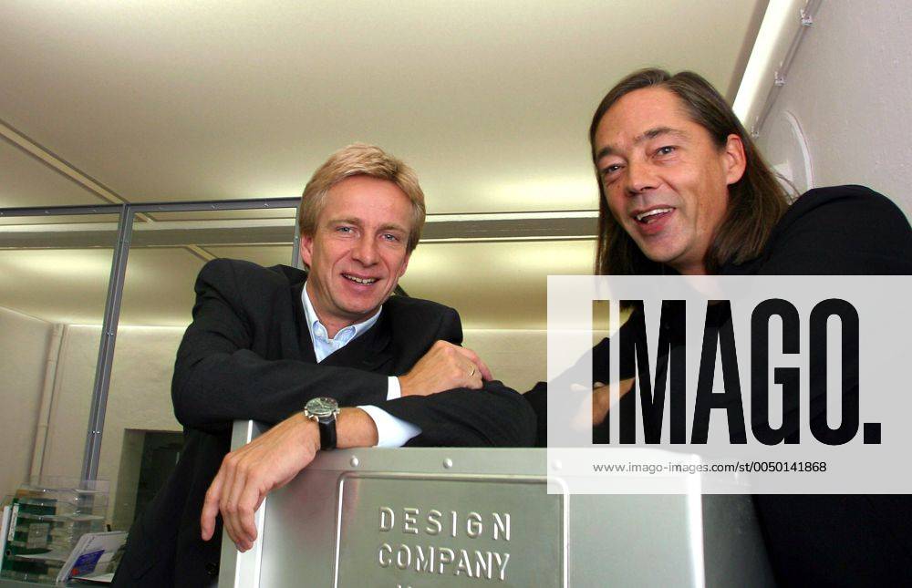 Uwe Ansorge (li.) und Hubert Grothaus (beide GER) - Geschäftsführer der ...