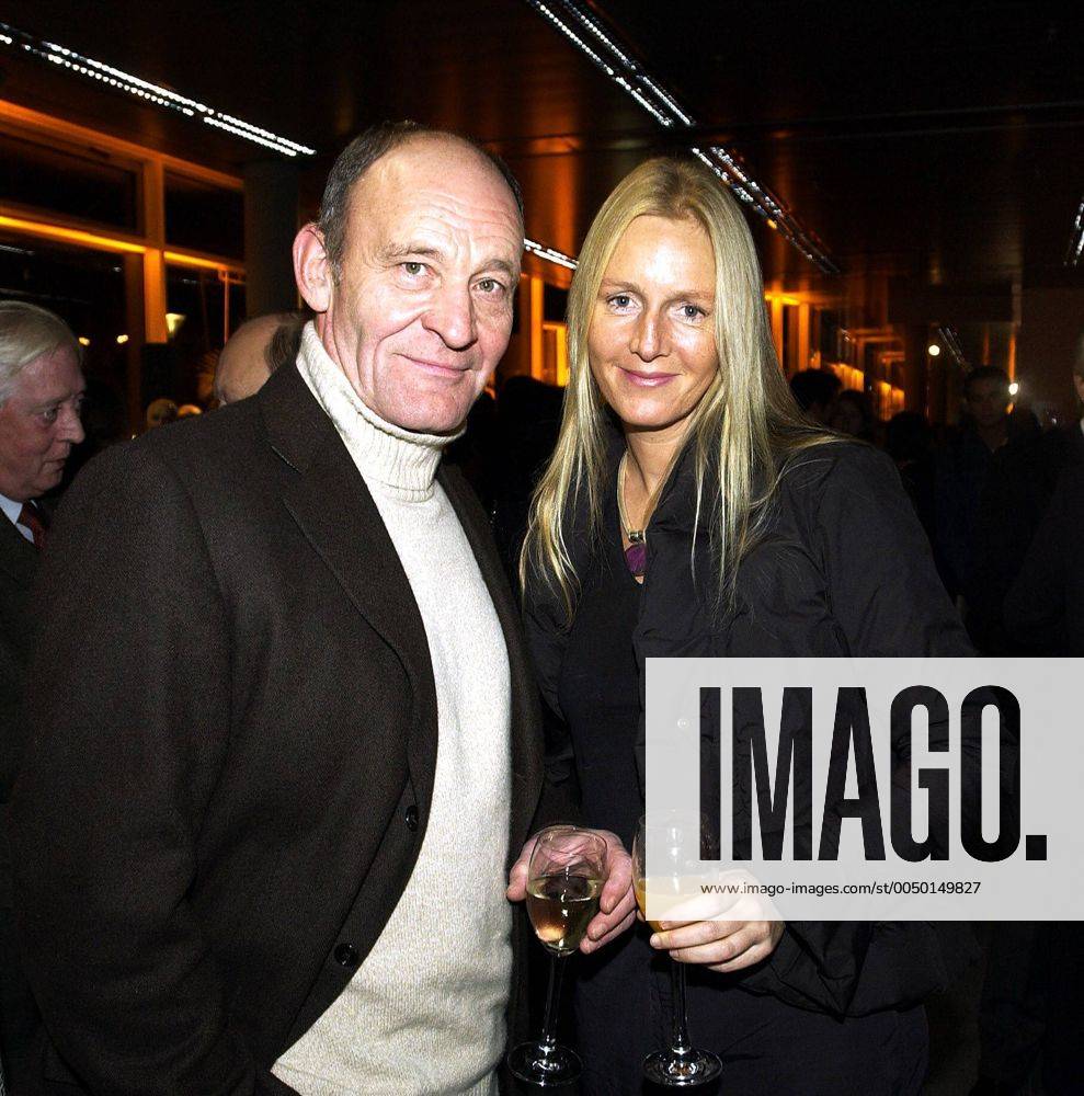 Schauspieler Michael Mendl (GER) mit Ehefrau Carolin Fink (AUT Schauspielerin) anlässlich Bauderers