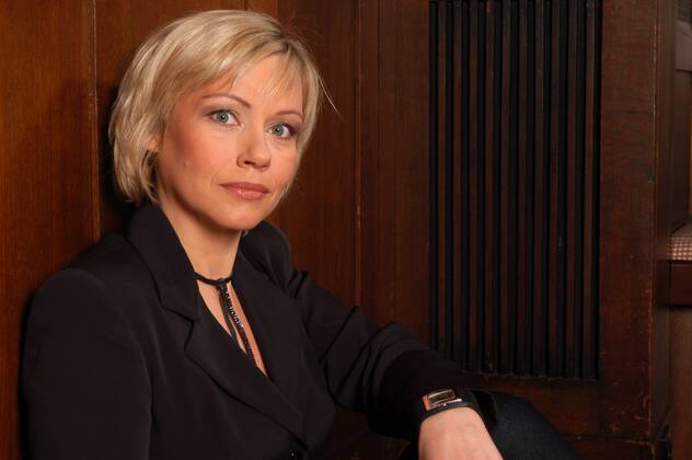 Schauspielerin Jennifer Nitsch anlässlich eines Pressetermins zum ARD ...