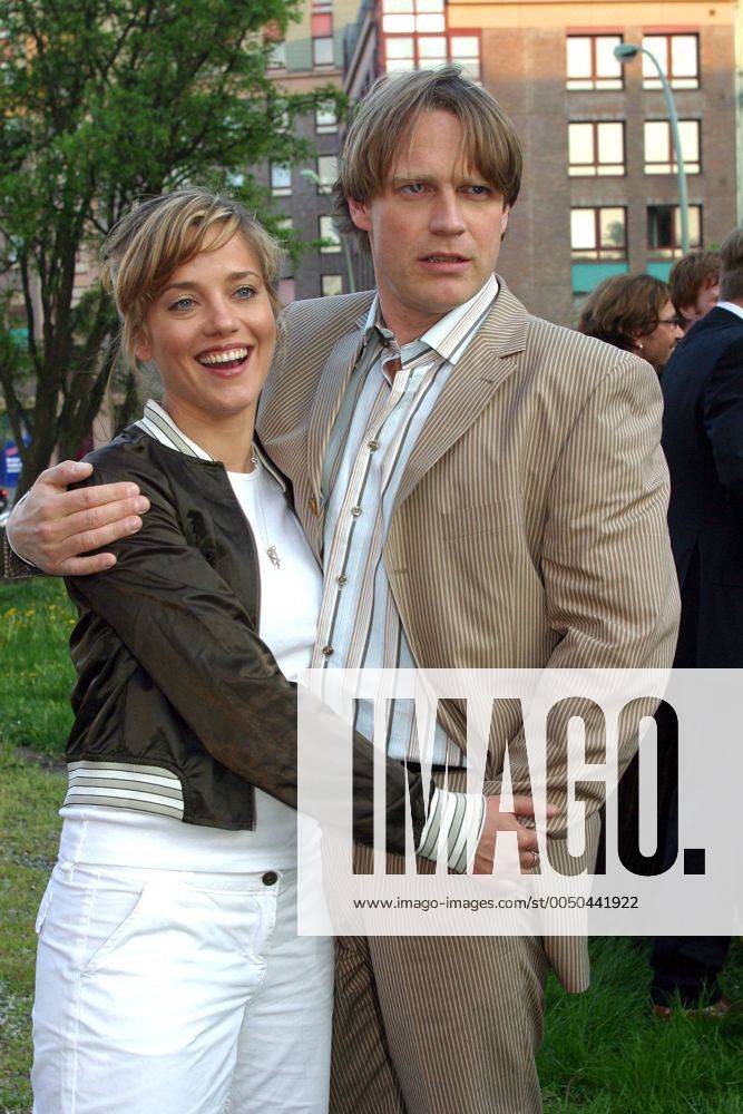 Schauspieler Pierre Besson und Muriel Baumeister anlässlich der ...