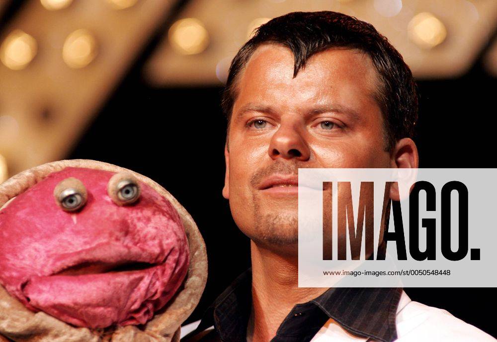 Komiker Ingo Appelt mit Handpuppe im Mainzer