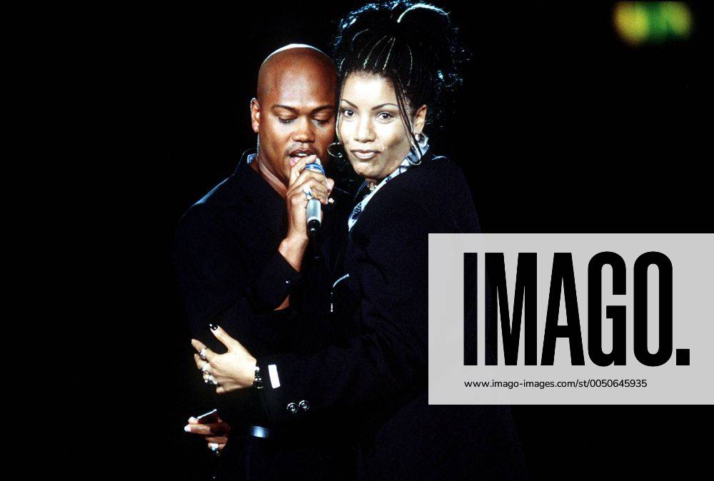 La Bouche - Rapper Lane McCray und Sängerin Melanie Thornton anlässlich ...