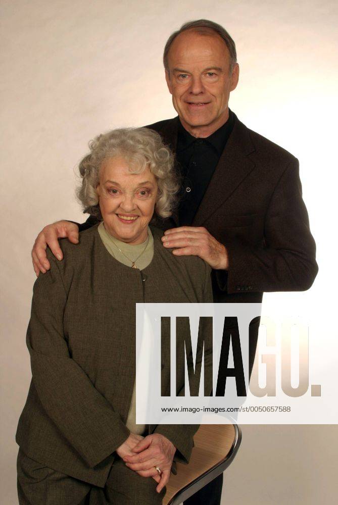 Schauspieler Knut Hinz und Giselle Vesco (beide GER) anlässlich eines ...
