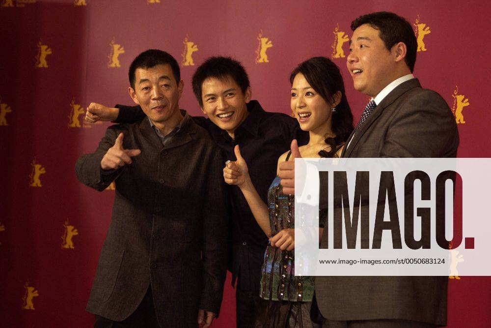 V.l.n.r.: Regisseur Gu Changwei (CHN), Schauspieler Lu Yulai ...