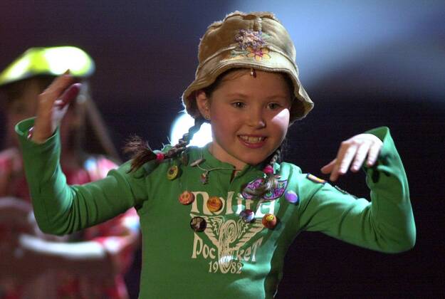 Sängerin Joy Gruttmann anläßlich der Aufzeichnung der Sat1 Fernsehshow ...