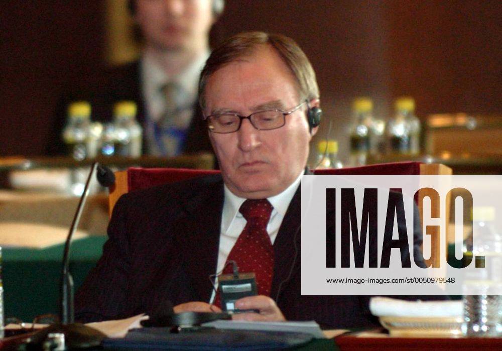 Alexander Alexeyev (RUS Verhandlungsführer der russischen Delegation ...