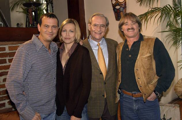 Schauspieler v.l.n.r.: Michel Guillaume, Christine Döring, Wilfried ...