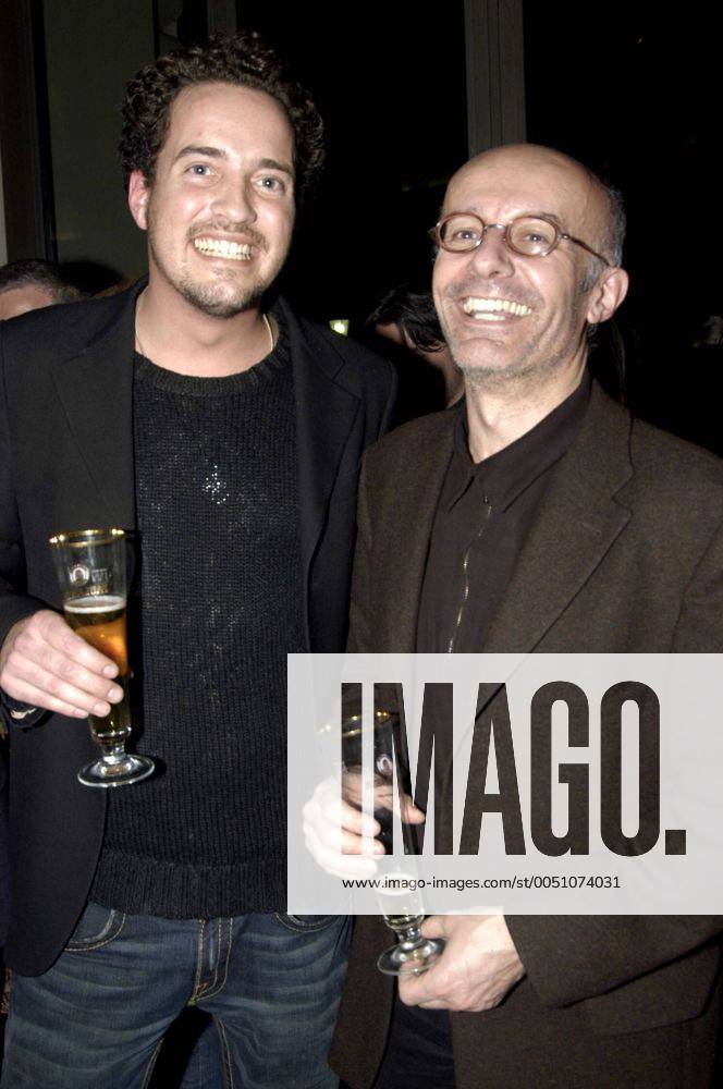 Schauspieler Patrick Wolff und Filmproduzent Michael Waldleitner während der DDF Filmparty im Cafe