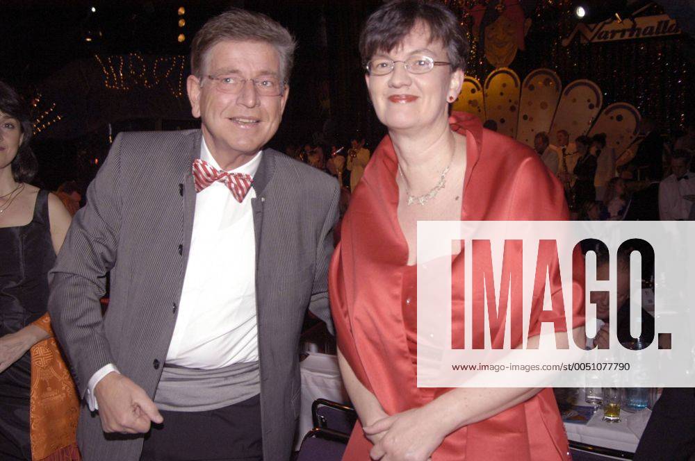 Dr.Thomas Goppel mit Christine Strobl auf dem Inthronisationsball im ...